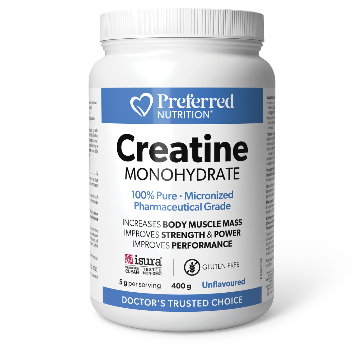 Preferred Nutrition Creatine Monohydrate – Healthtree