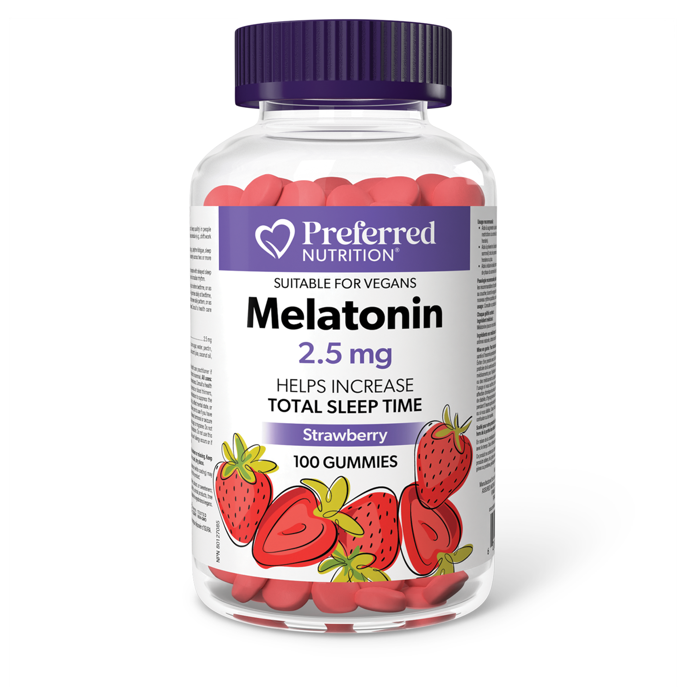 Preferred Nutrition Melatonin 2.5mg Gummies – Healthtree