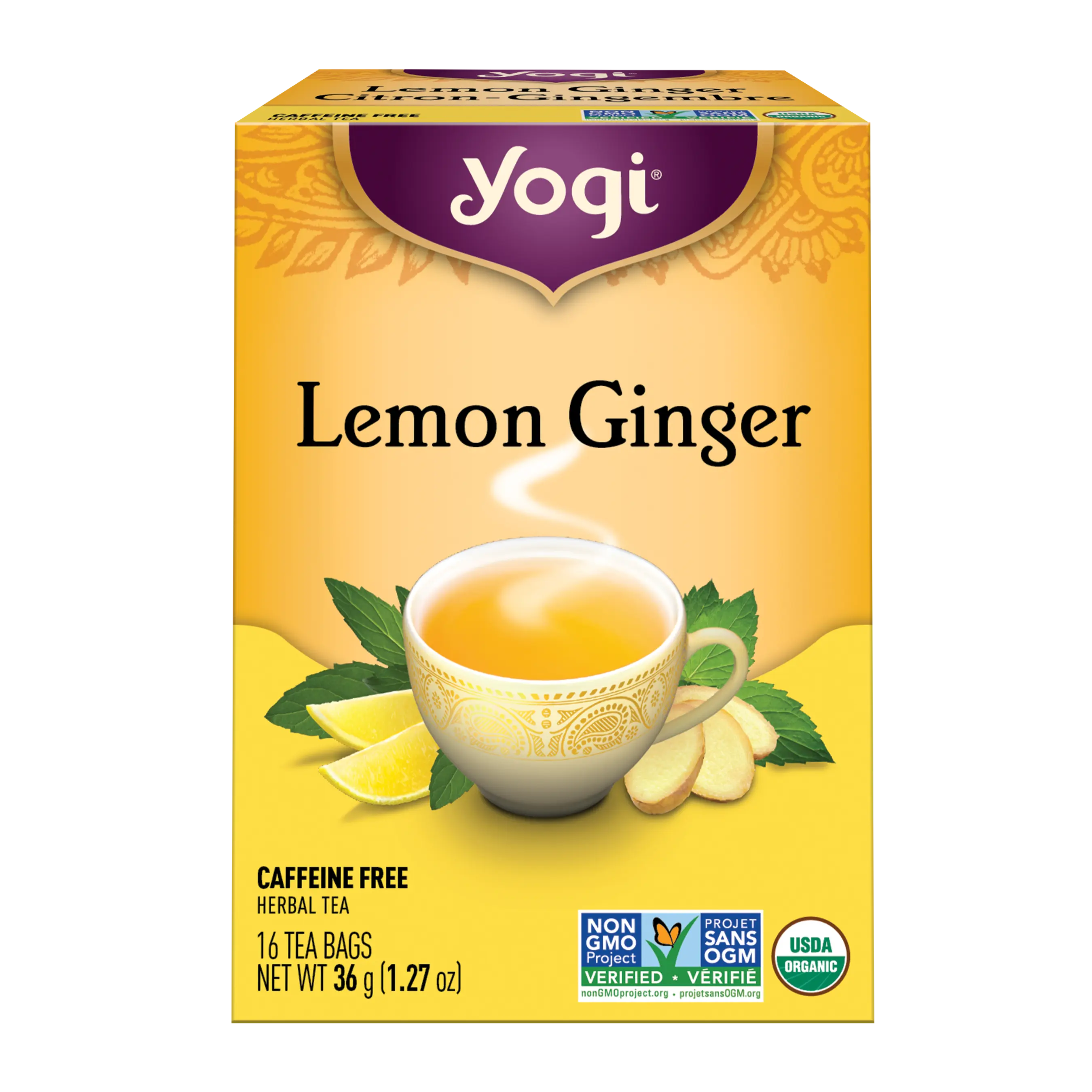 Yogi® Lemon Ginger Tea – Healthtree