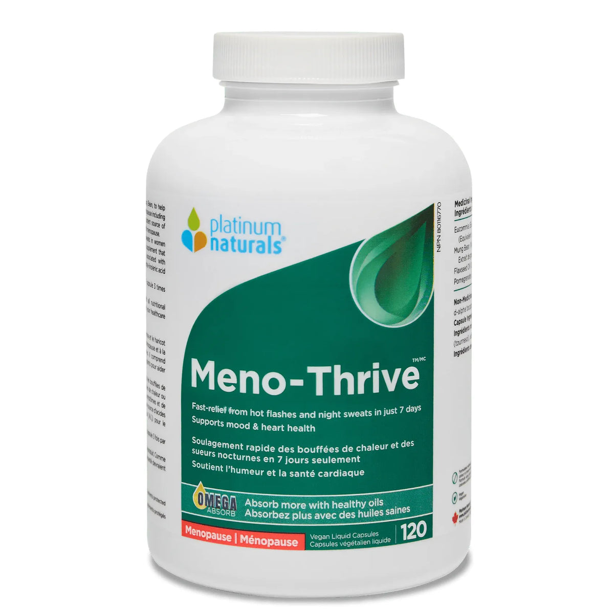 LIQUIDATION - Platinum Naturals Meno-Thrive Vegan Liquid Capsules - FI ...