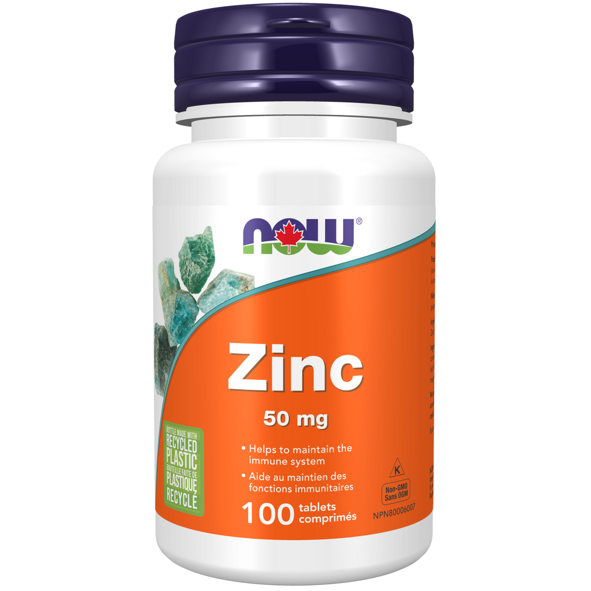 NOW® Supplements Zinc Gluconate 50mg – Healthtree