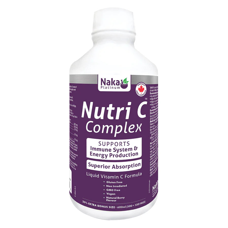 LIQUIDATION - NAKA Nutri C Complex - FINAL SALE/NO RETURNS*** – Healthtree