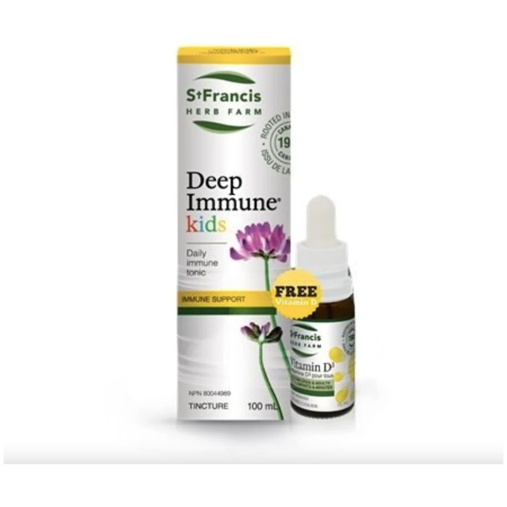 St Francis Herb Farm Deep Immune Kids, Daily immune tonic tincture ...