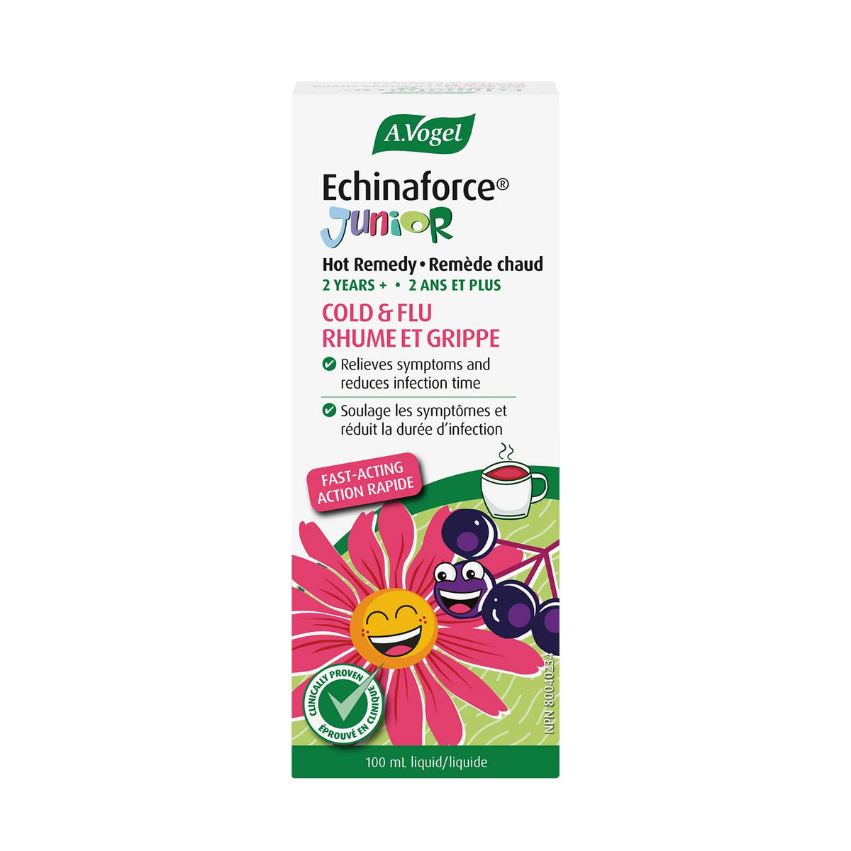 A.Vogel Echinaforce Junior Hot Drink Cold and Flu Remedy – Healthtree
