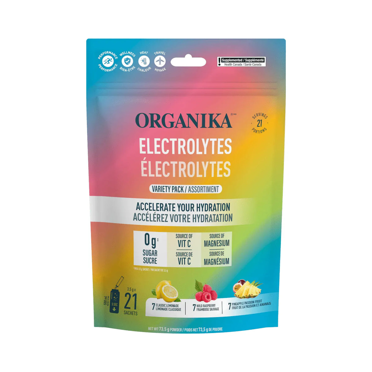 Organika Electrolytes Sachets Variety Pack – Healthtree