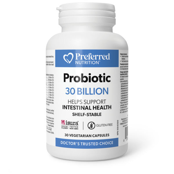 Preferred Nutrition Probiotic 30 Billion – Healthtree