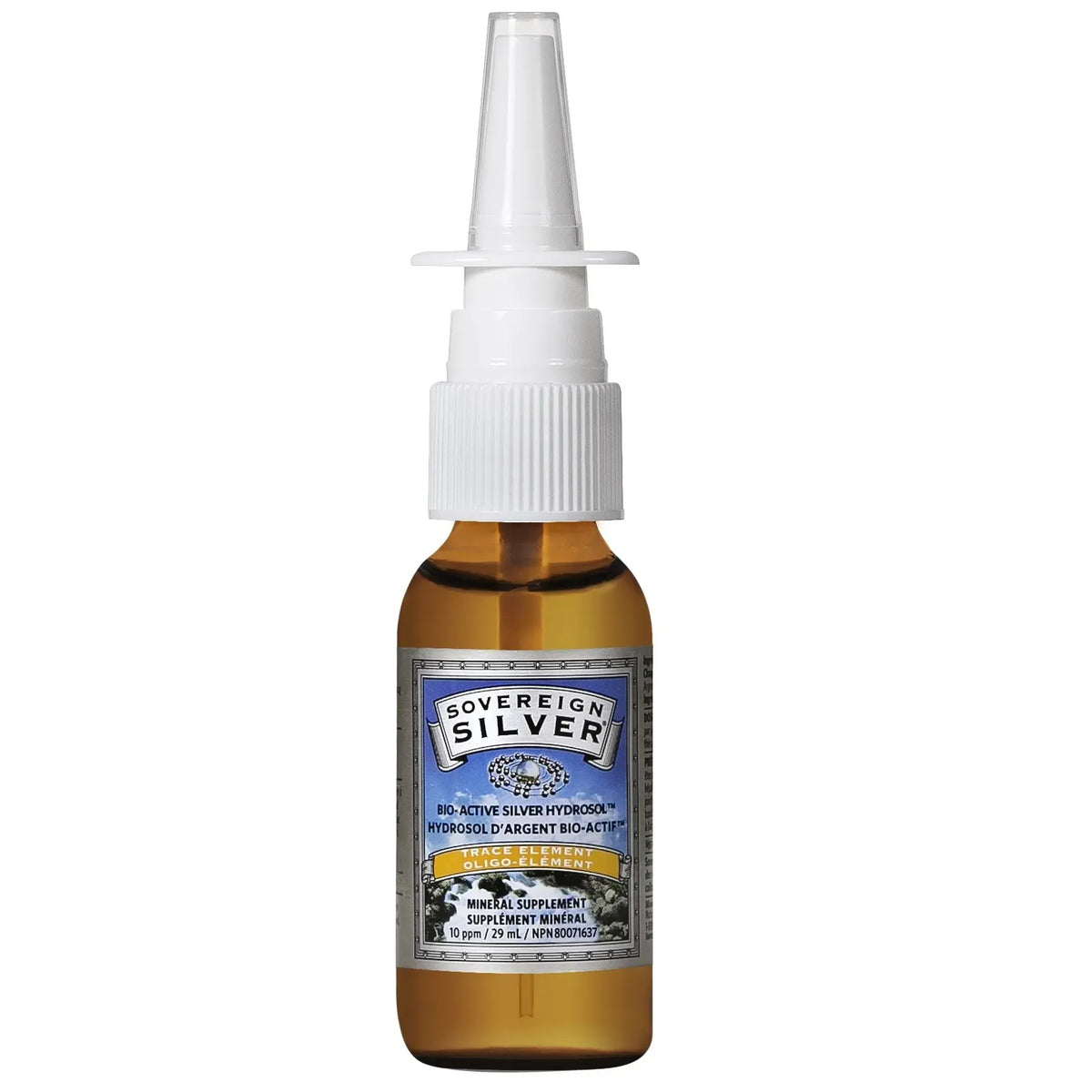 Sovereign Silver 10 PPM Bio-Active Hydrosol Supplement Liquid – Healthtree