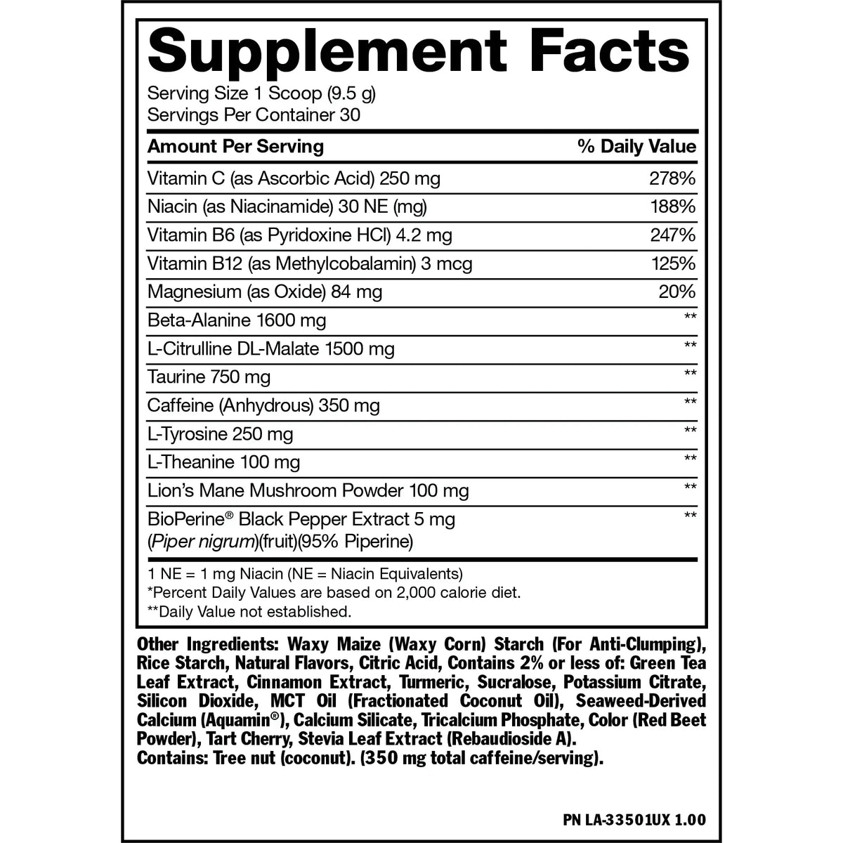 Mutant Madness Pre-Workout Fruit Punch – Healthtree