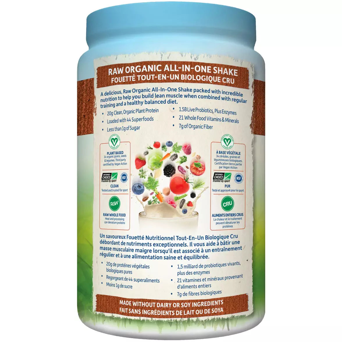 Garden of Life Raw Organic All-in-One Shake, Vanilla Spiced Chai flavo ...