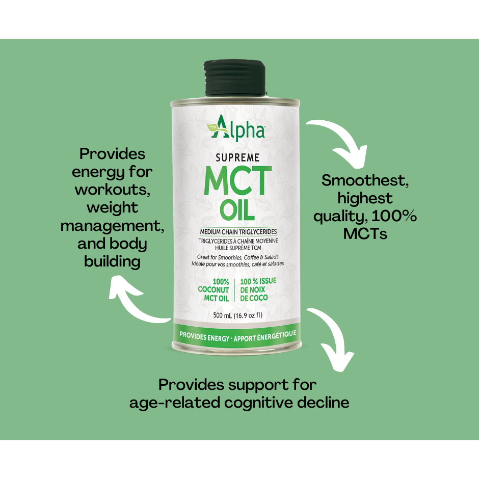 Alpha® Supreme MCT Oil Liquid – Healthtree