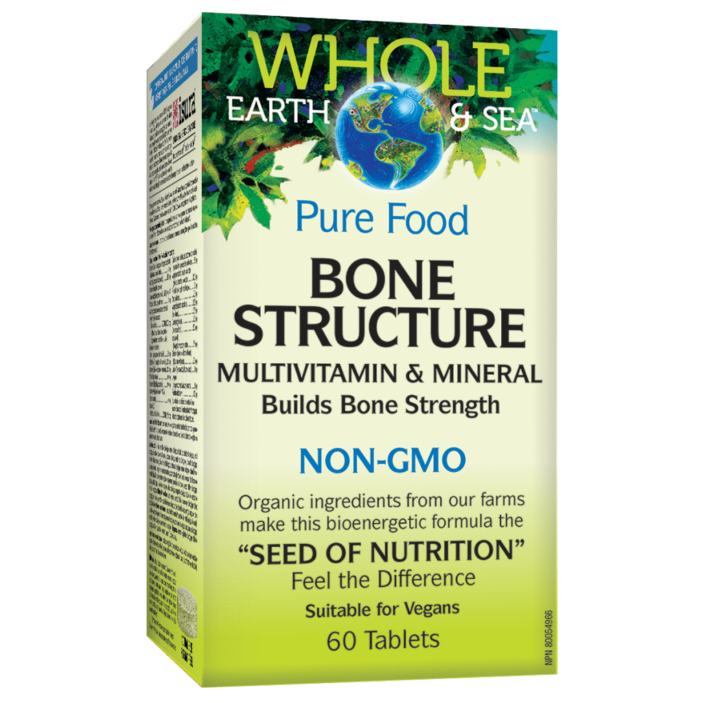 Bone Structure Multivitamin & Mineral, Whole Earth & Sea Tablets ...
